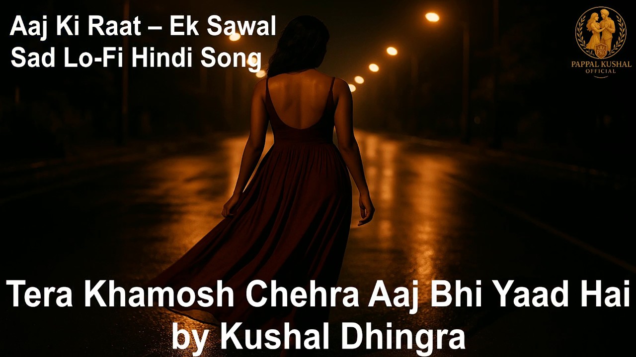 🎵 Aaj Ki Raat–Ek Sawal 💔 Sad Lo-Fi Hindi Song |Tera Khamosh Chehra Aaj Bhi Yaad Hai| Kushal ...