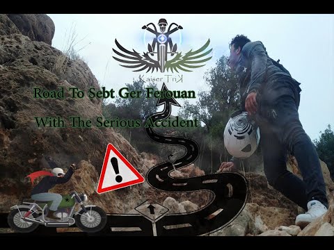 Road to sebt ger ferouan with the serious accident - YouTube