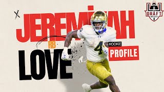 Jeremiyah Love Rb Notre Dame Rookie Profile For The 2026 Nfl Draft