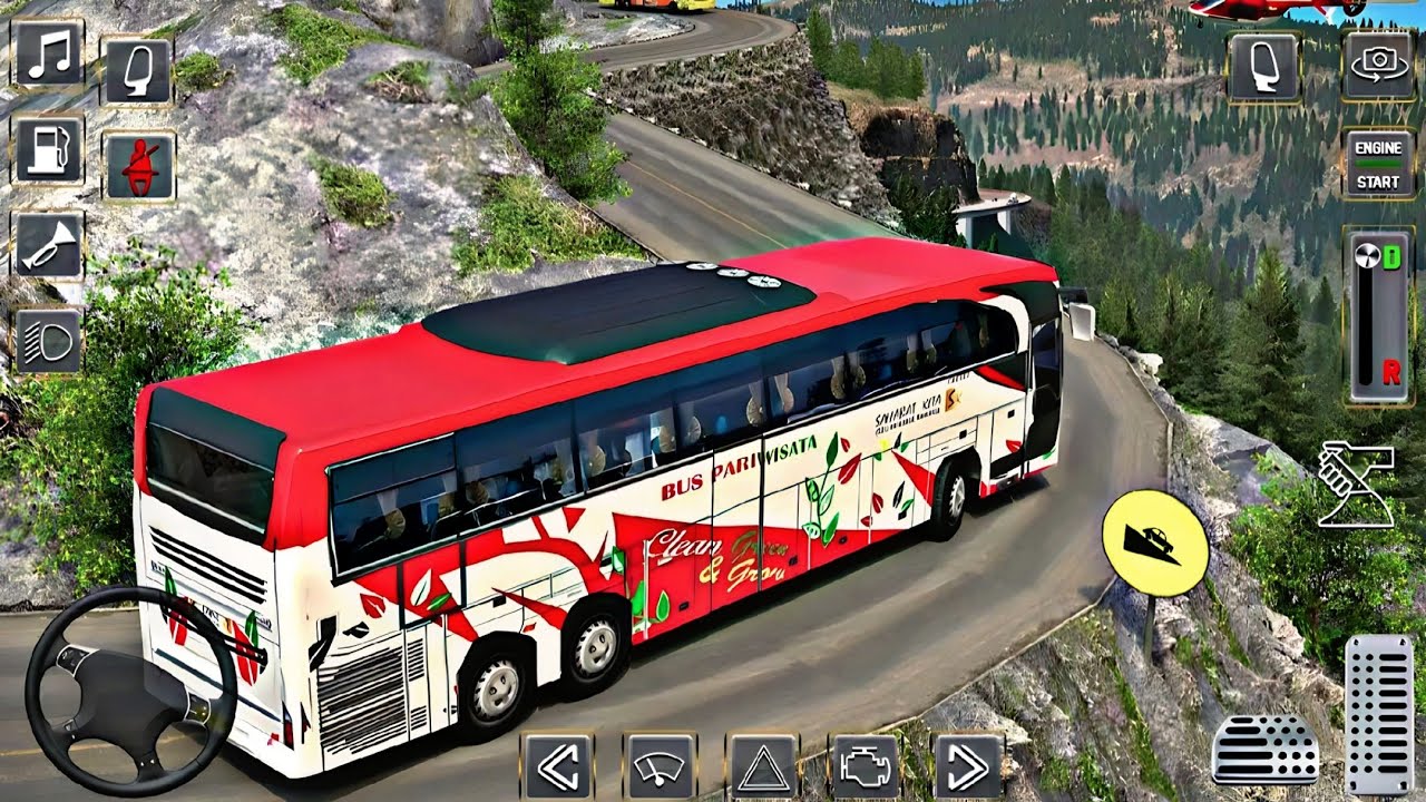City Offroad Passenger Bus driving simulator | Android Gameplay | - YouTube