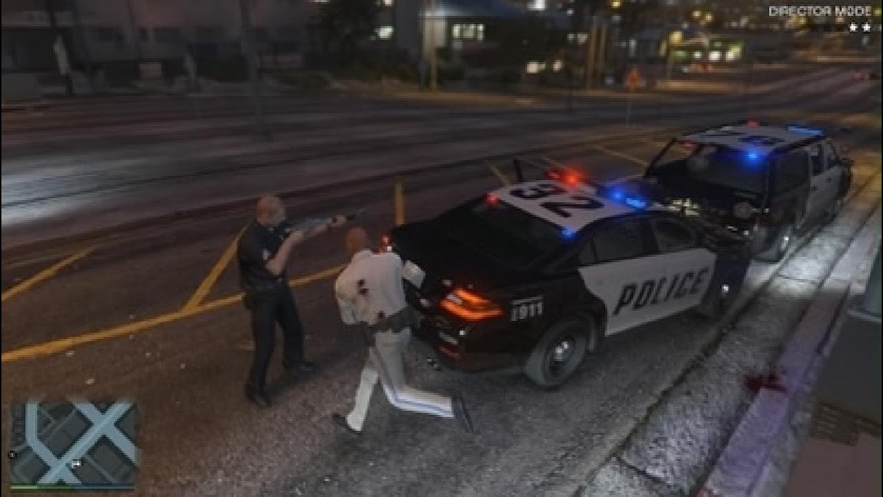 Police VS Gang - YouTube