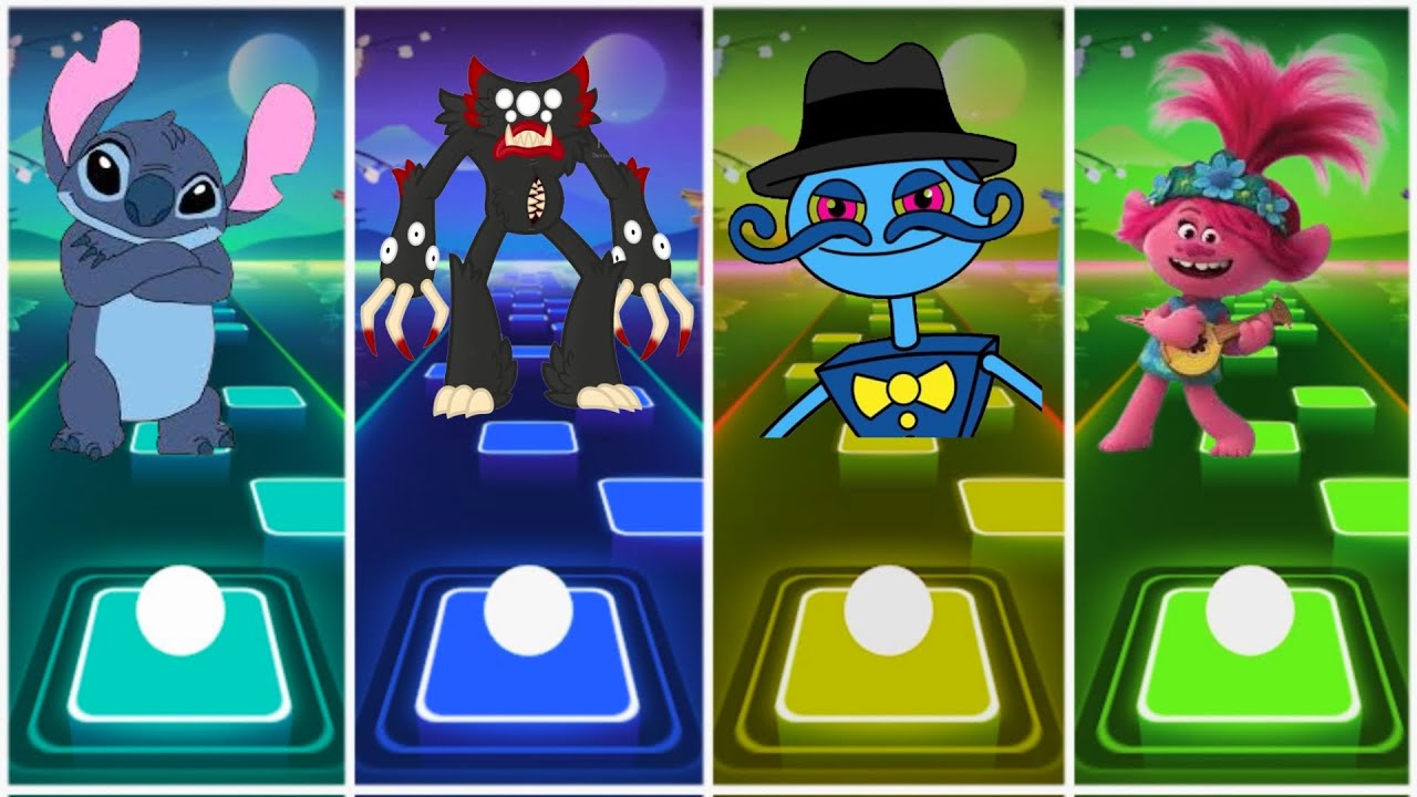 Lilo_Stitch 🆚 Killy_Willy 🆚 Baby_Long_Legs 🆚 Trolls_World_Tour 💫 Tiles ...