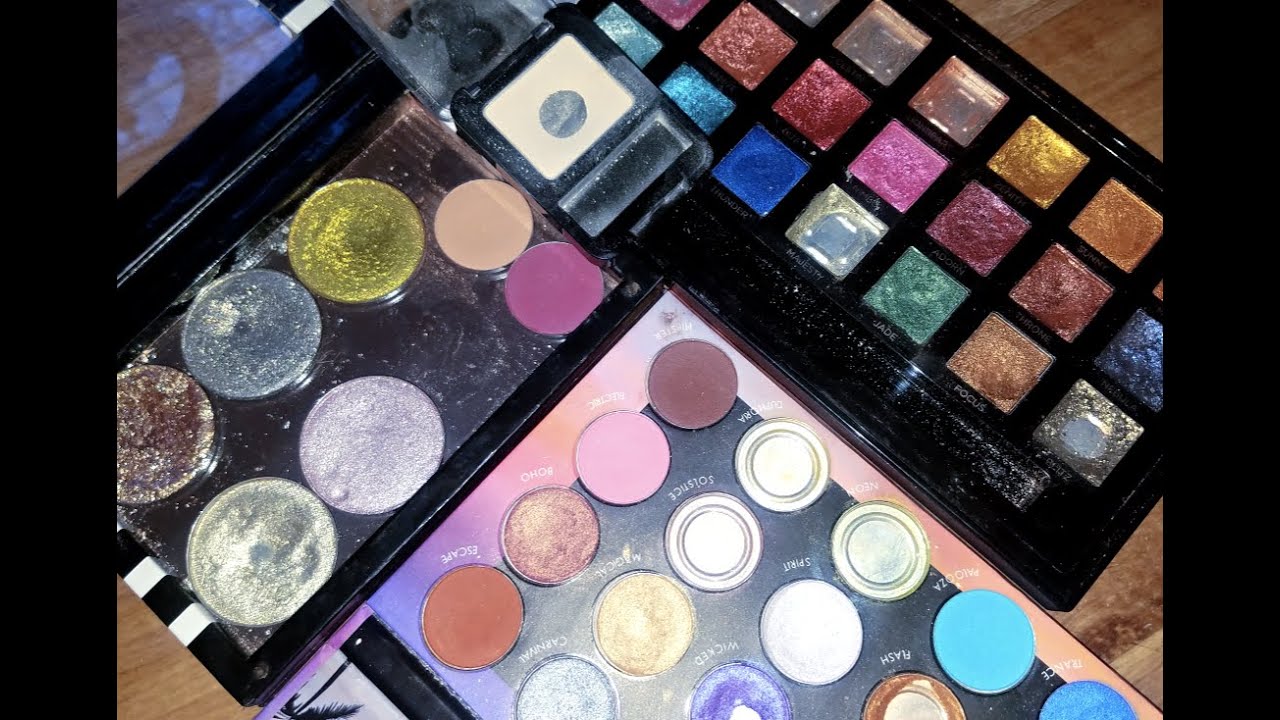 Products I've Hit Pan On #18 (All Eyeshadows!!) - YouTube