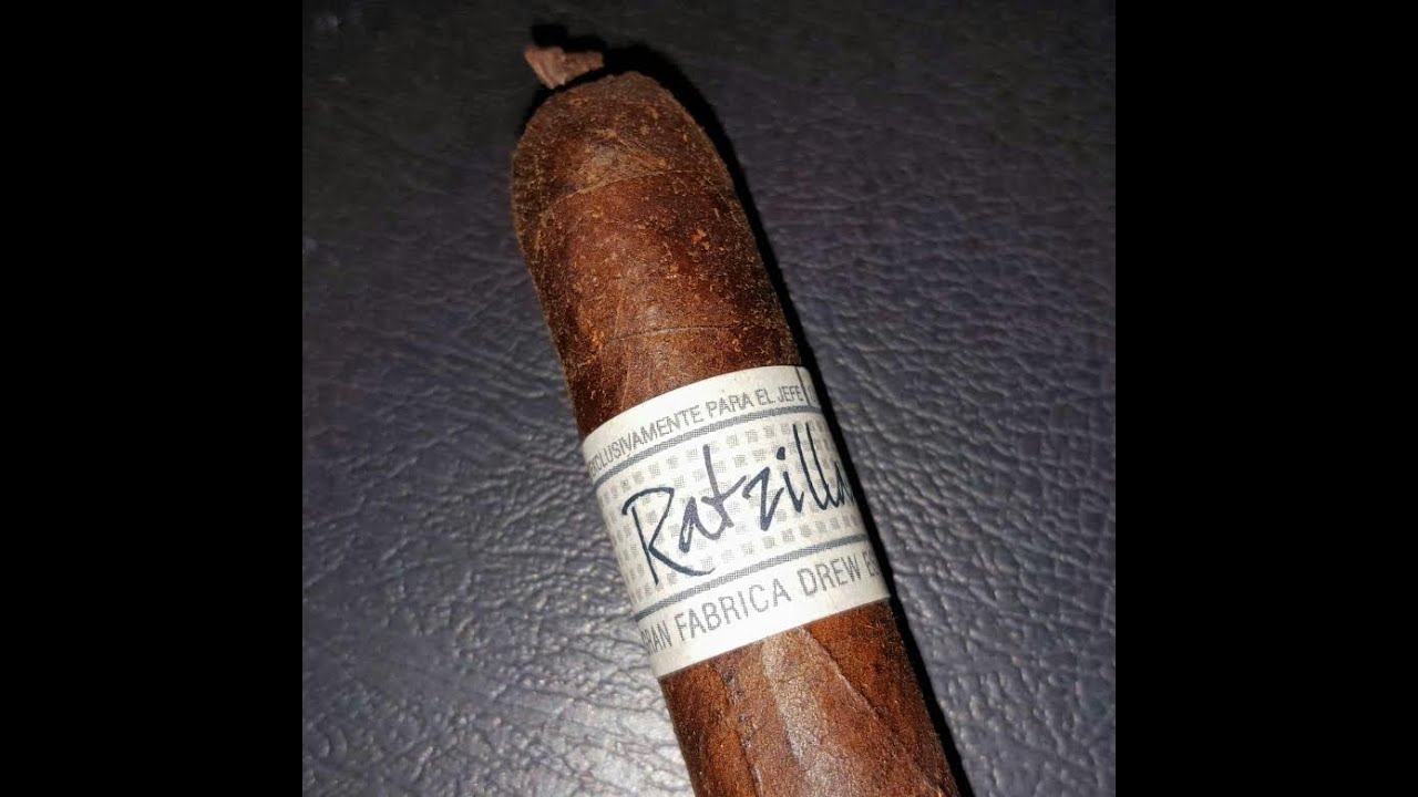 Drew Estate Liga Privada Unico Ratzilla cigar review - YouTube