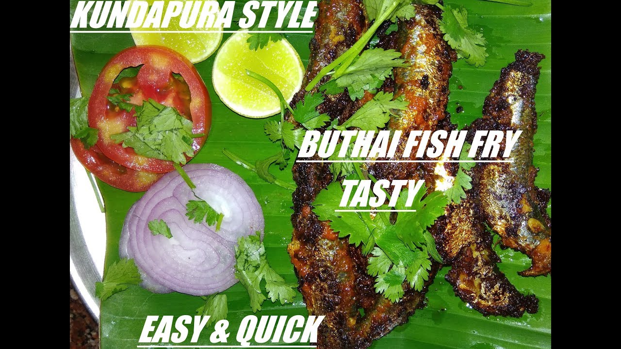 Buthai Fish Fry/ Kundapura,Mangalore Style #ButhaiFishFry #Kundapura # ...