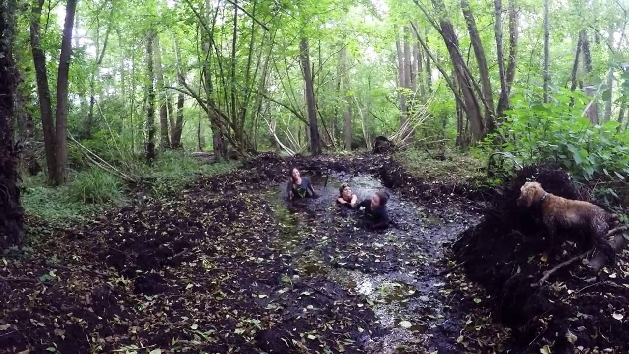 Mud Monsters Run Mud Pit Test - YouTube