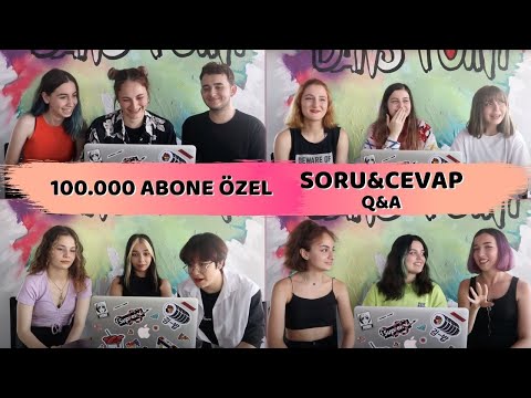 🎉 100.000 Abone Özel SORU&CEVAP 🎉