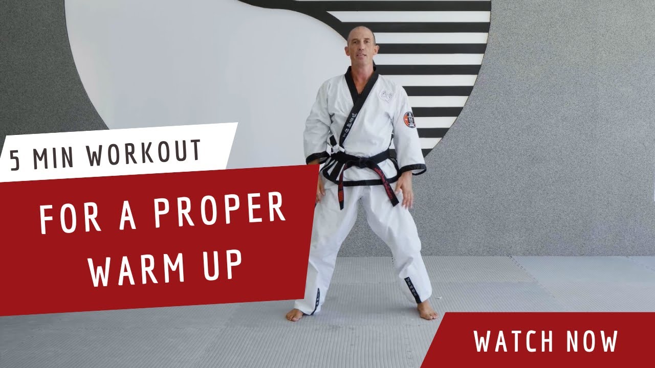 Warm up properly with this 5-Minute YU Taekwondo Workout I YU Taekwondo ...