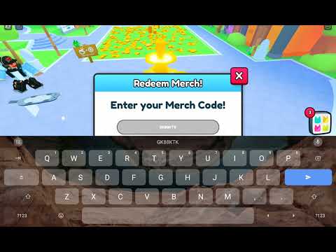 REDEEMING PS99 MERCH CODES!! EPIC - YouTube