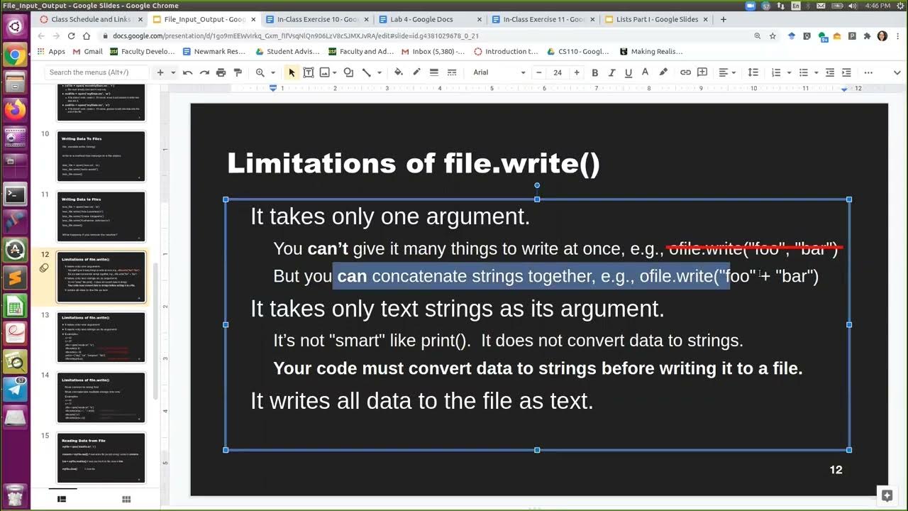 File Input Output - YouTube