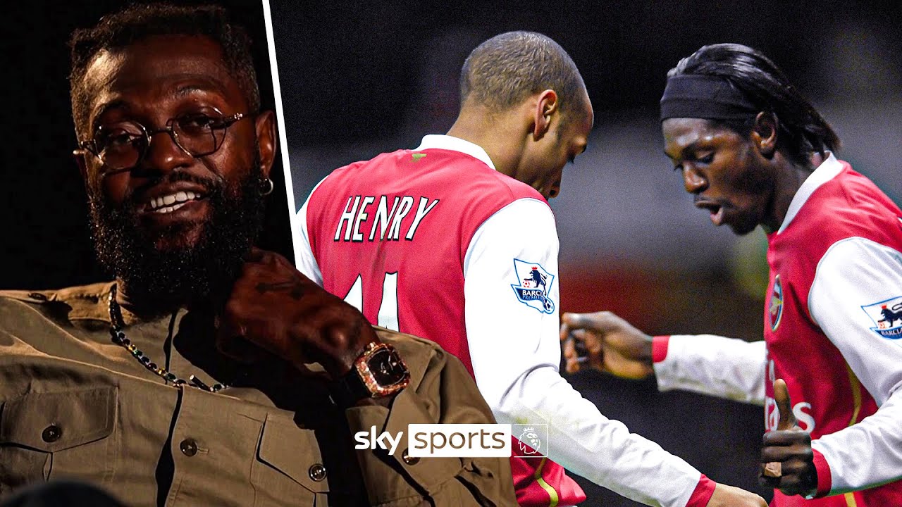What advice did Thierry Henry give Emmanuel Adebayor? 🧠 | G.O.A.T's ...