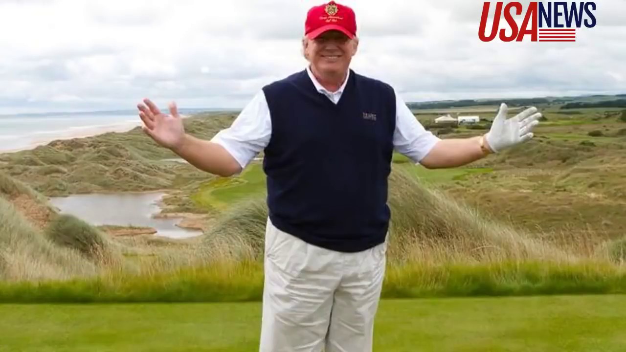 Donald Trump spent four consecutive days playing golf at Mar A Lago in ...