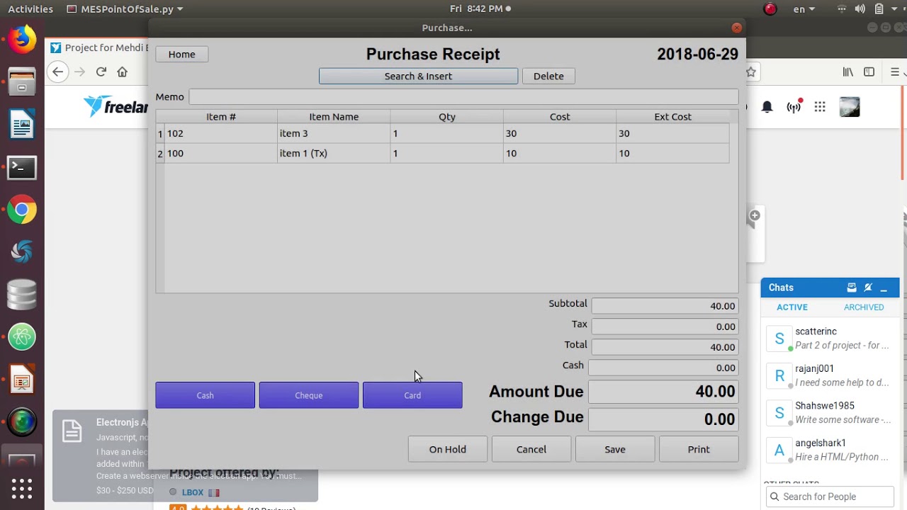 Purchase Screen First Look - YouTube
