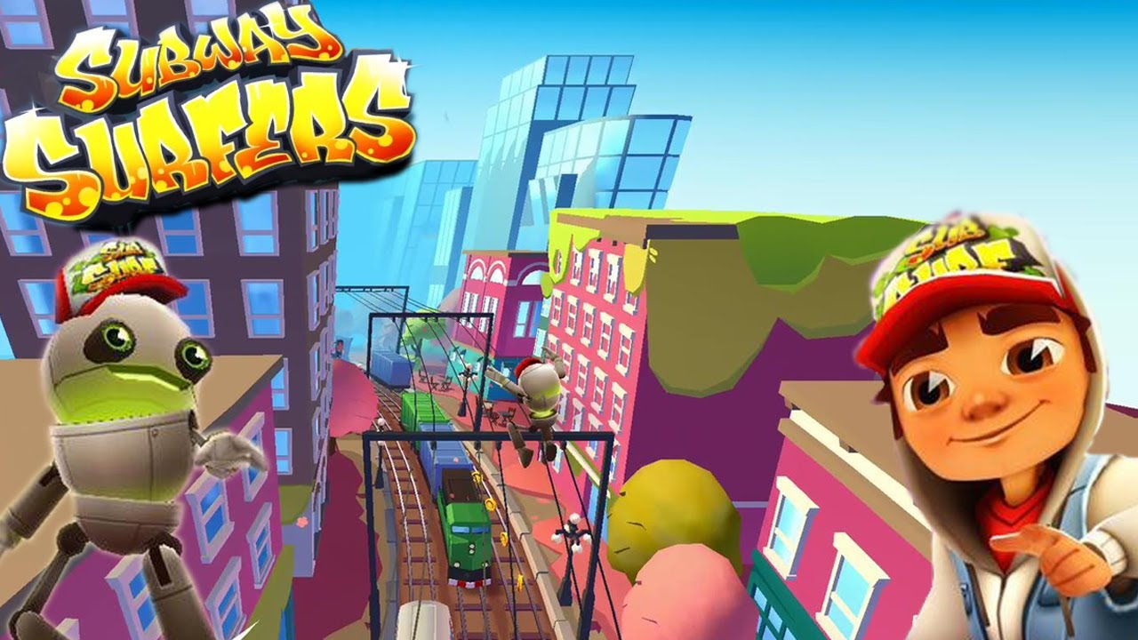 Subway Surfers The robot 2022: The robot A nice flower - YouTube