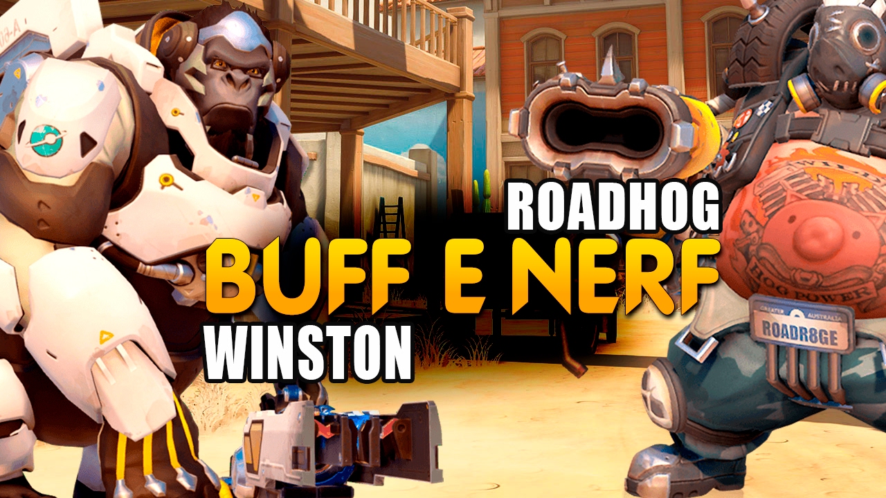 Overwatch | BUFF WINSTON E GANCHO NERFADO | Rasante #17 - YouTube