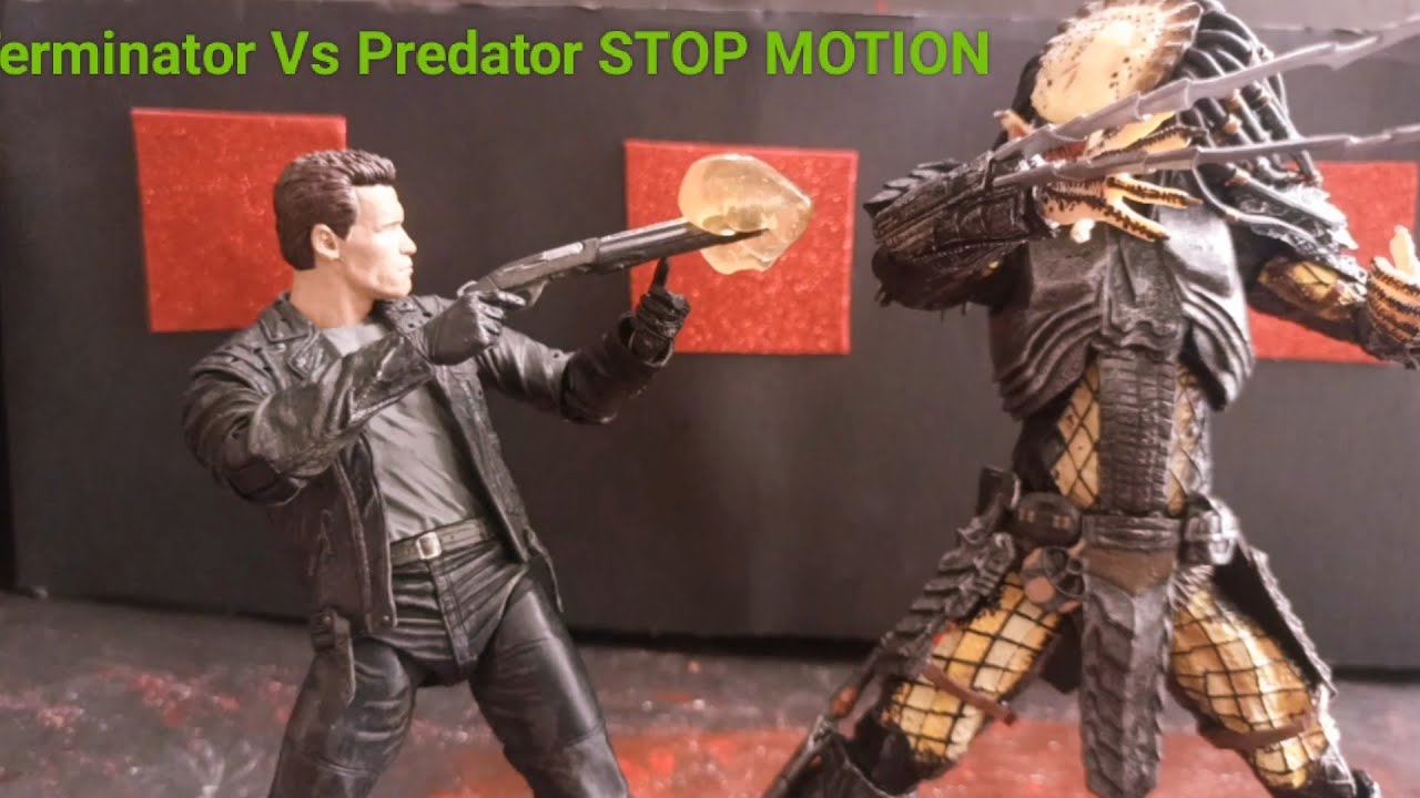 Terminator Vs Predator STOP MOTION - YouTube