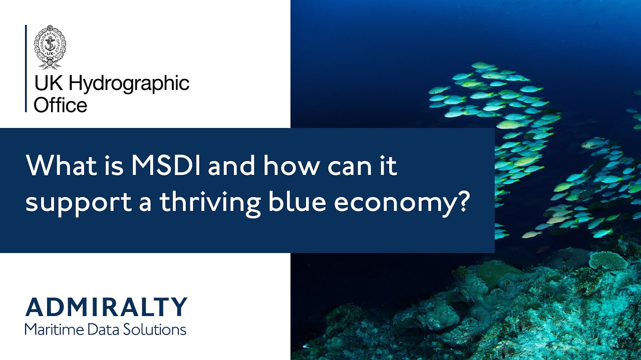 What is MSDI and how can it support a thriving blue economy? - YouTube