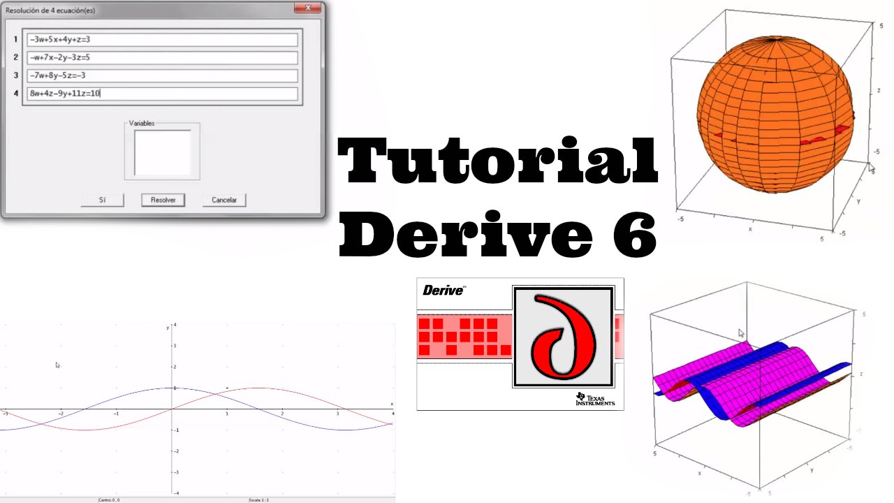 Tutorial Derive 6 | Diego Veintimilla - YouTube