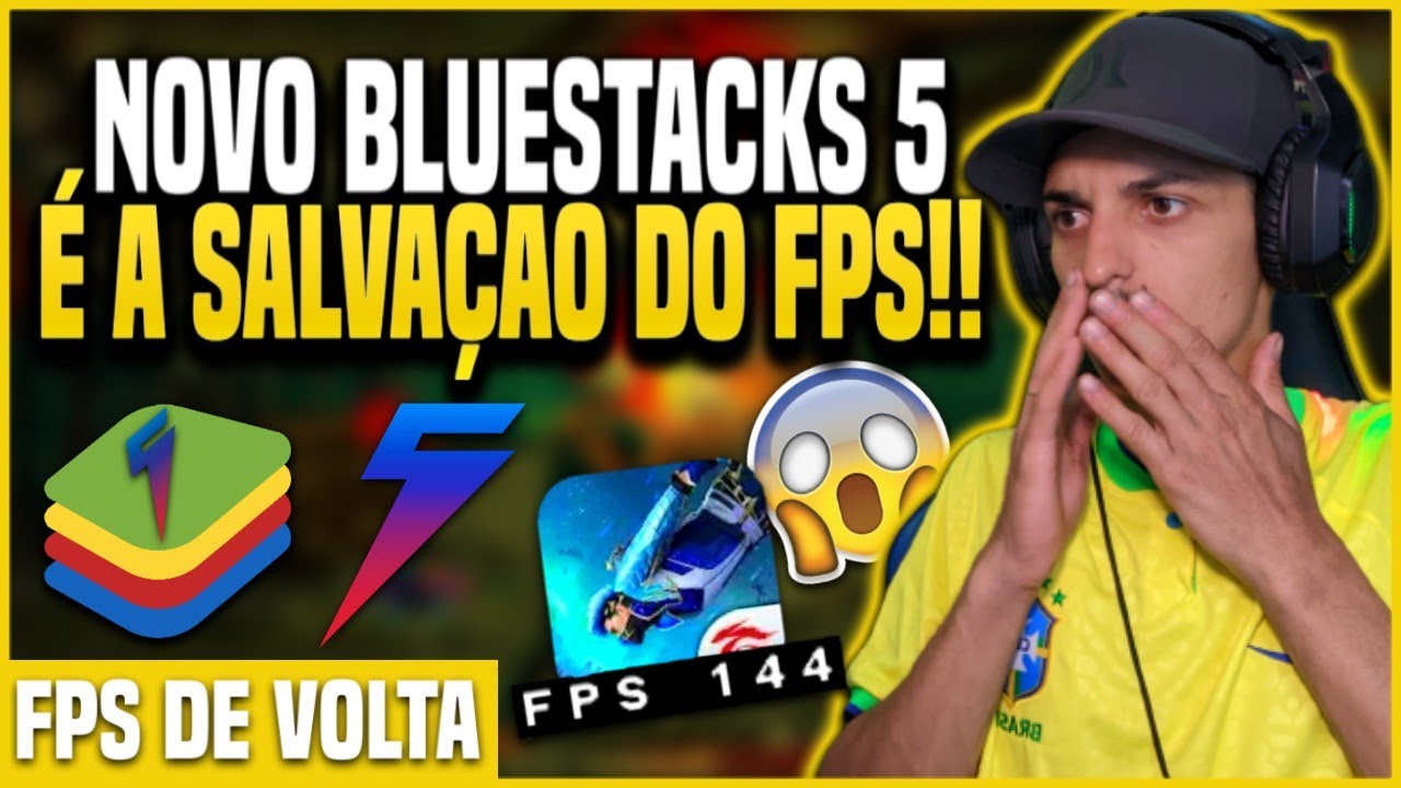 😱 SAIU! NOVO BLUESTACKS 5 É A SALVAÇÃO DO FPS! BUG DE FPS RESOLVIDO ...