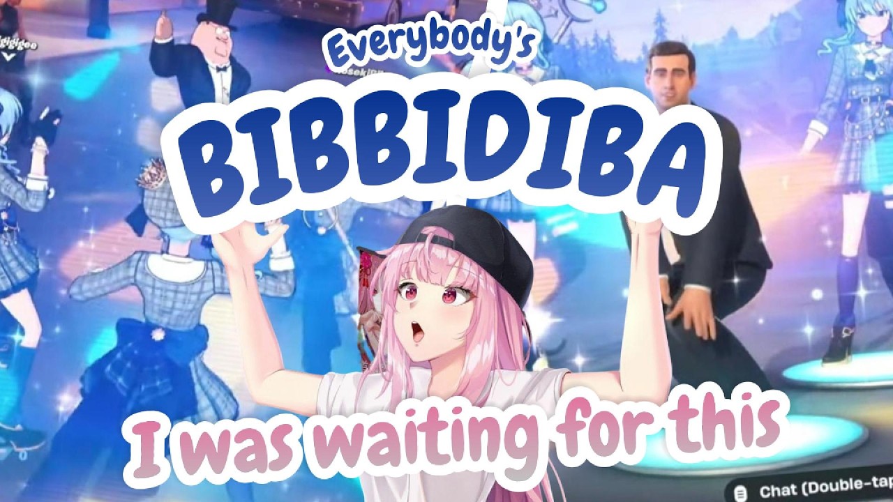Calli Was Excited When Everyone Become "Suisei Bibbidi bobbidi Dance ...
