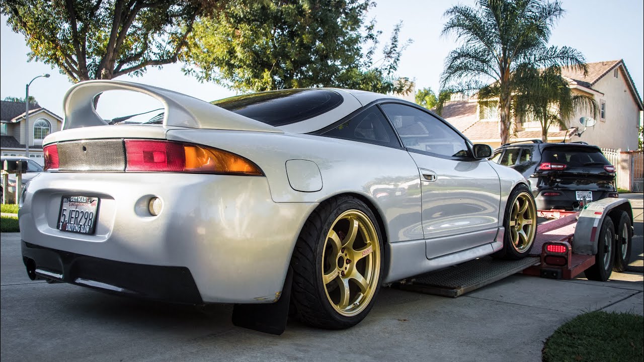 MITSUBISHI ECLIPSE GSX GOES IN FOR PAINT !! Ep. 13 - YouTube