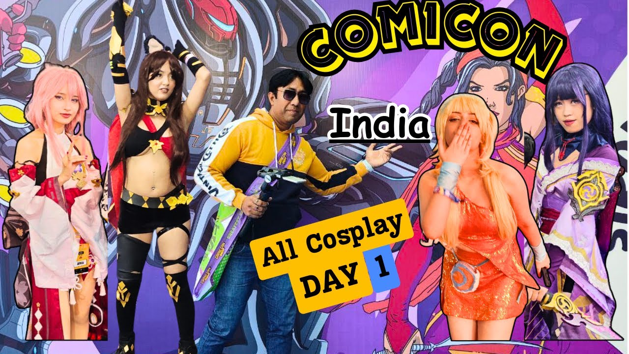 Comicon India 2023 | Comic Con Delhi | Part 1 - YouTube