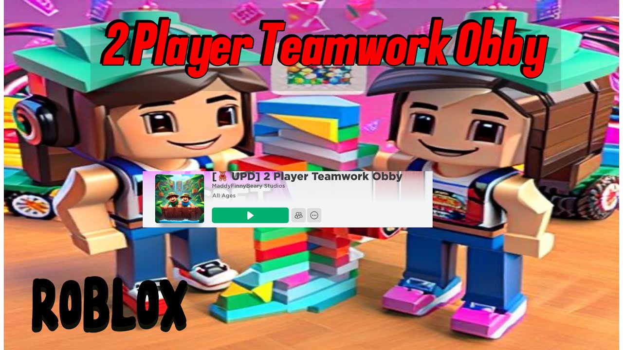 2 Player Teamwork Obby on roblox | Roblox#roblox #robloxobby - YouTube