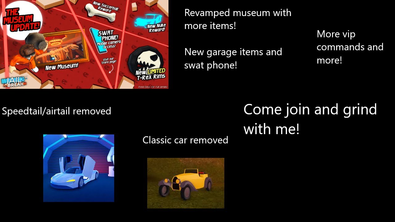 January mini update is here! | Roblox Jailbreak Live - YouTube