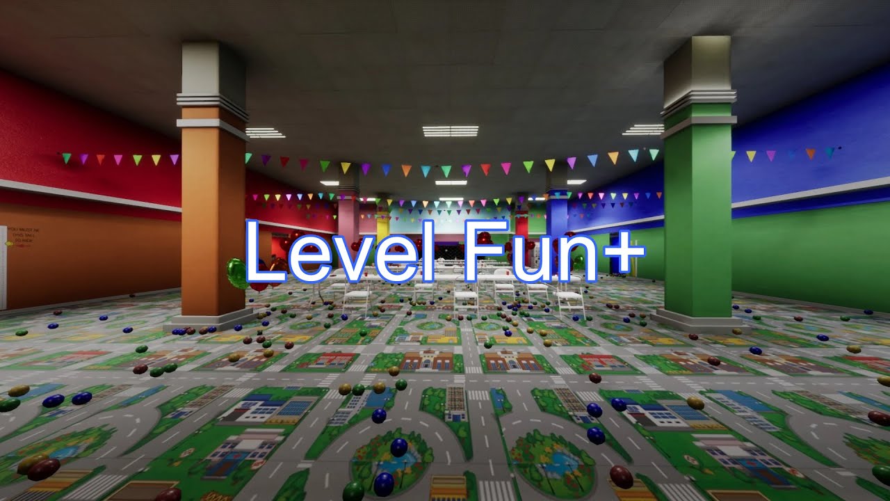 Escape The Backrooms (Gameplay) [Level Fun+] - YouTube