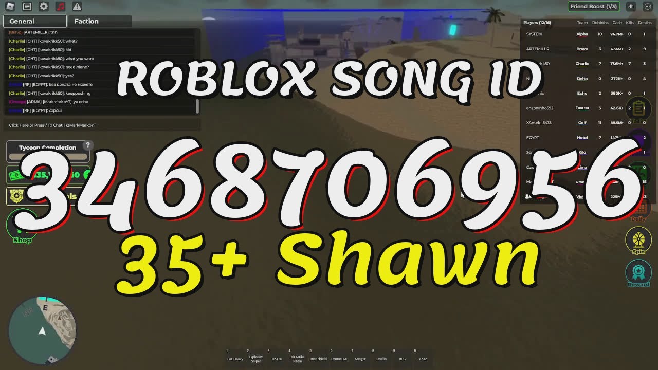 35+ Shawn Roblox Song IDs/Codes - YouTube