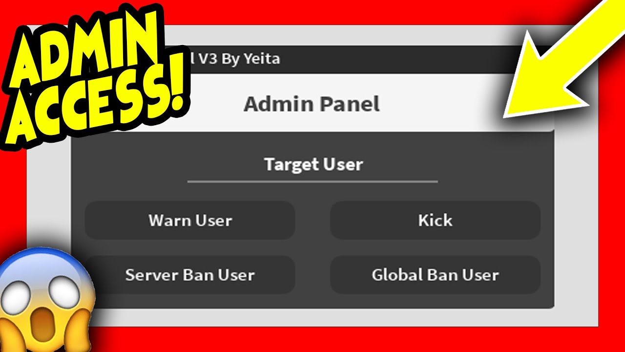 How to get ADMIN ACCESS in every game in Roblox! - YouTube