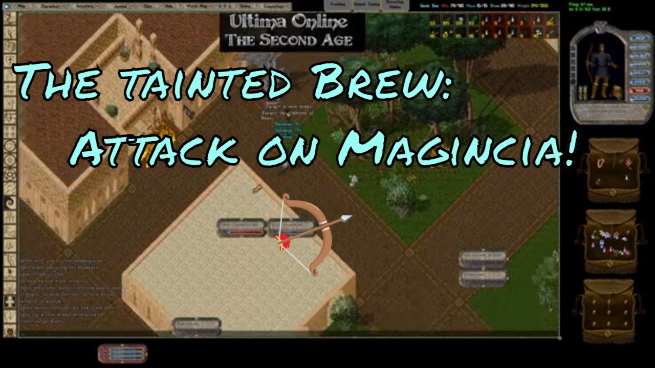 Classic Ultima Online T2A Second Age UOSA The Tainted Brew: Attack on ...