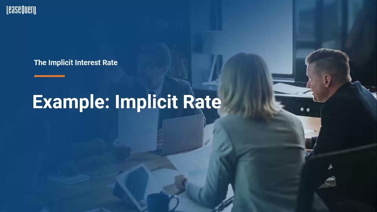 How to calculate the implicit interest rate in a lease under IFRS 16 ...