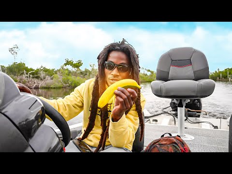 Banana On a Boat Challenge (THE HOOD WAY)