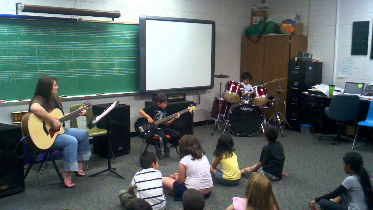 The Ponce Brothers and their music teacher, Mrs. Walmsley - YouTube