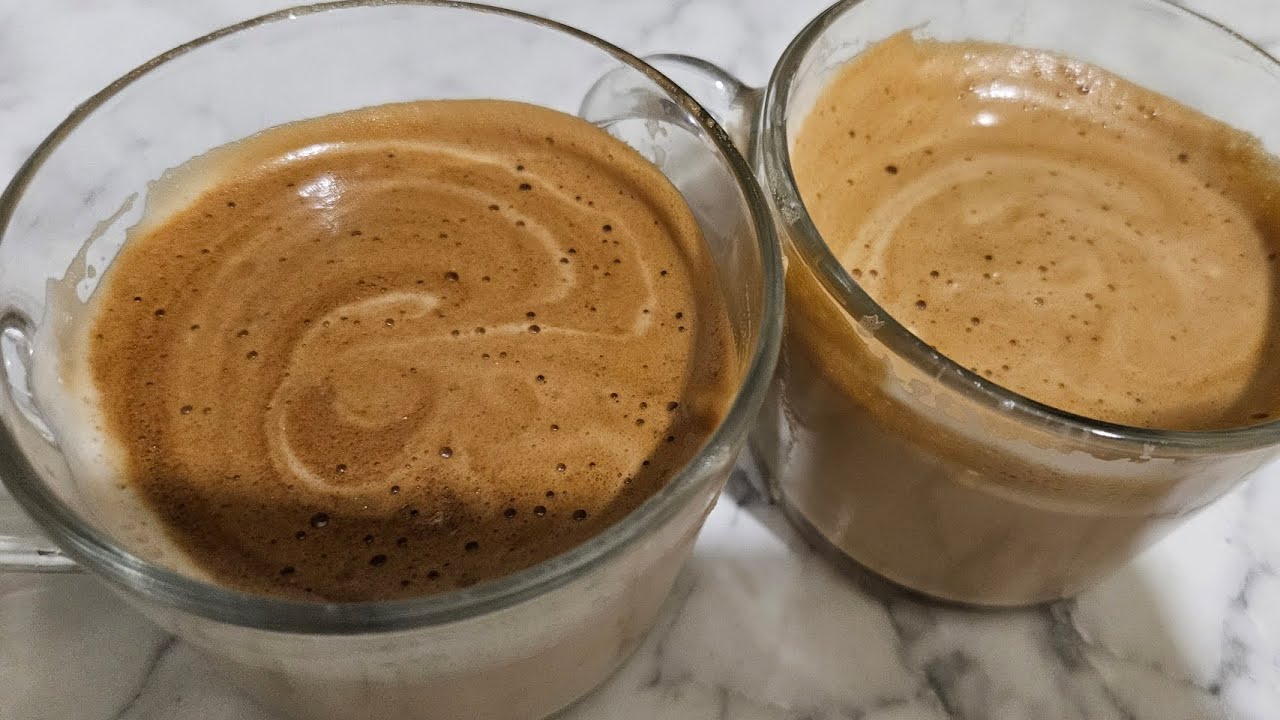 Hot coffee recipe/cappuccino coffee recipe at home - YouTube