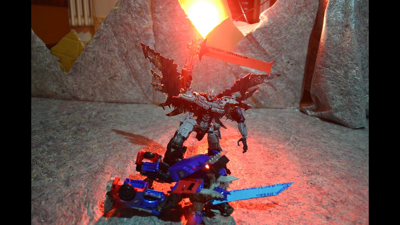 Transformers Stop Motion - Megatron Wins [Decepticon Finale] - YouTube