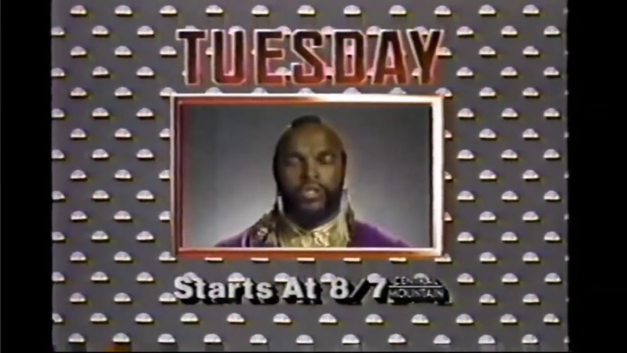 A-Team & Remington Steele NBC Promo (1983) – Tuesday Night Thrills ...
