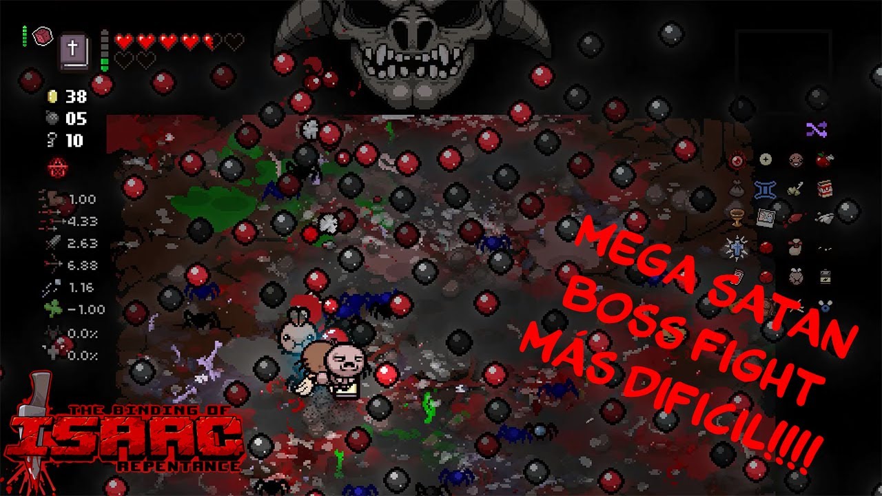 The binding of Isaac Repentance | MEGA SATAN BOSS FIGHT | LA BOSS FIGHT ...