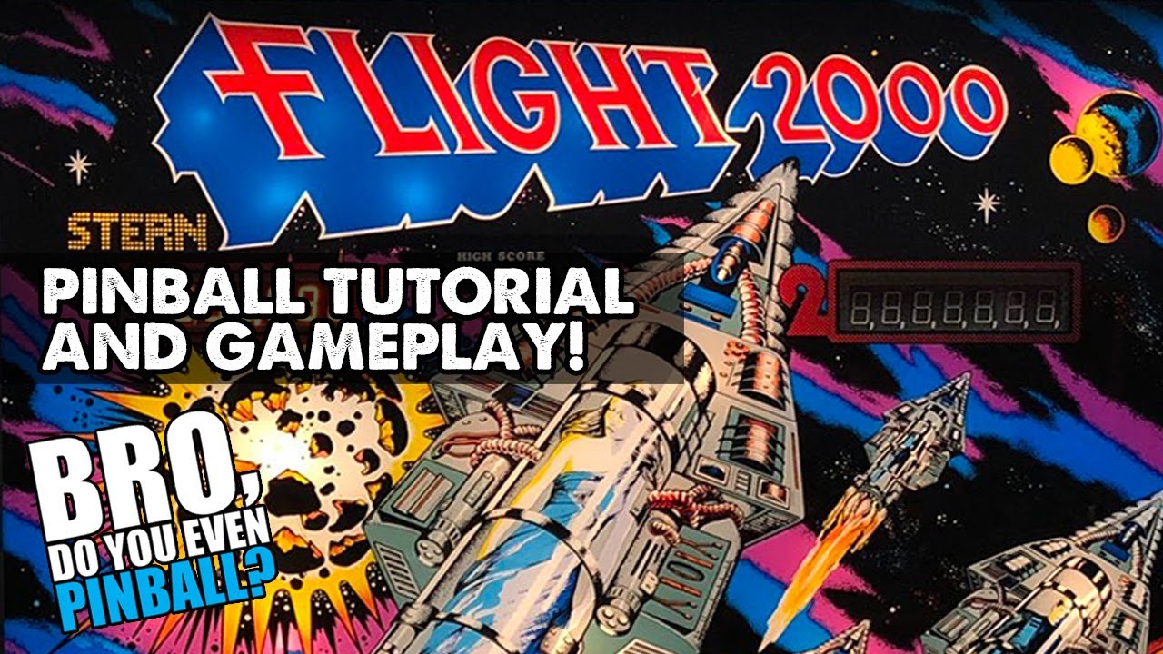 Flight 2000 pinball (Stern, 1980) 9/15/23 "Bro, do you even pinball?" - YouTube
