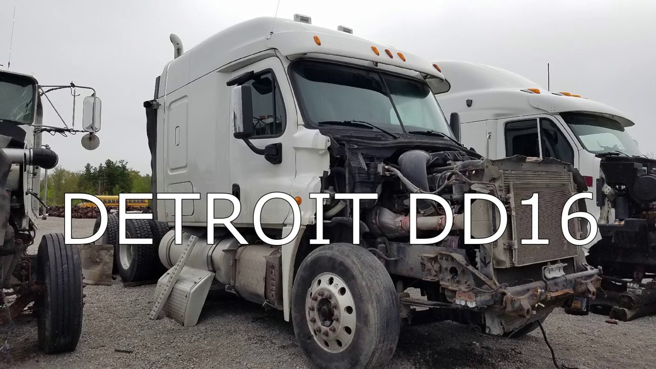 Detroit DD16 For sale - YouTube