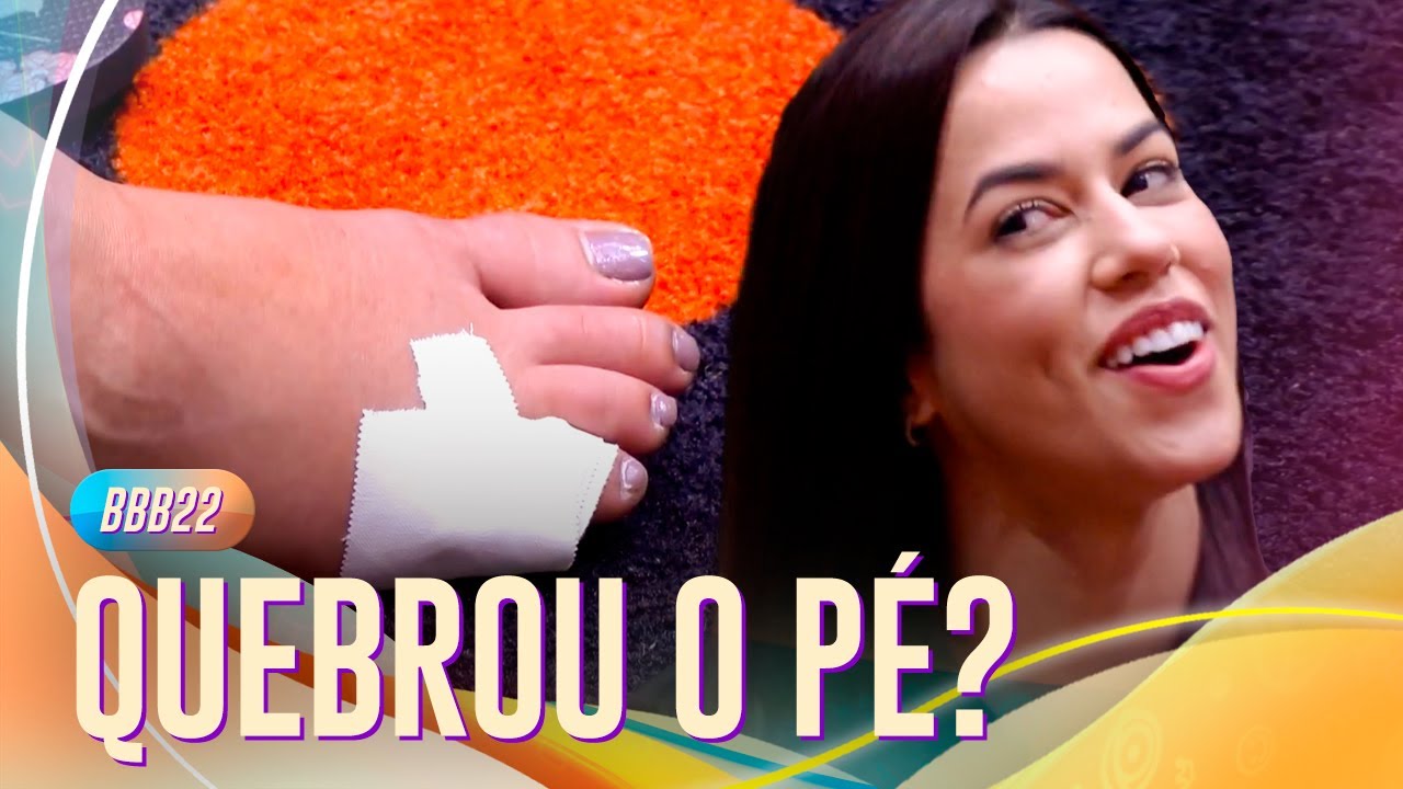 O DEDINHO! 😭 LARISSA GRITA DE DOR APÓS MACHUCAR O PÉ EM FESTA E É ...