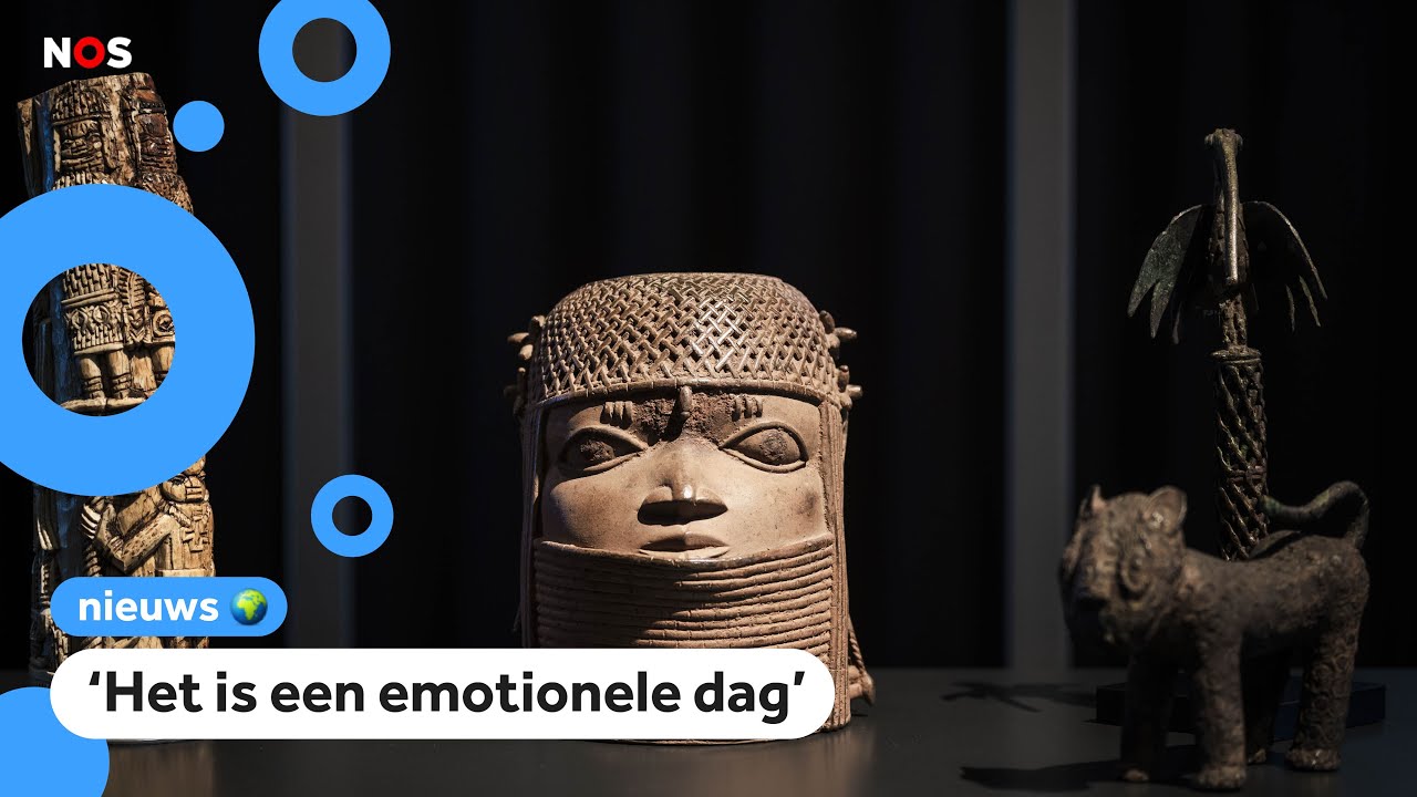 Nederland geeft gestolen kunst terug aan Nigeria - YouTube