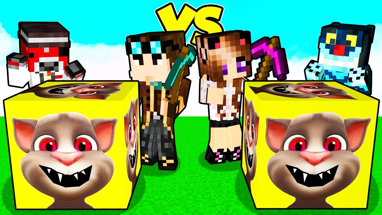 GUERRA DEI LUCKY BLOCK DI TALKING TOM SU MINECRAFT! 😼 - YouTube