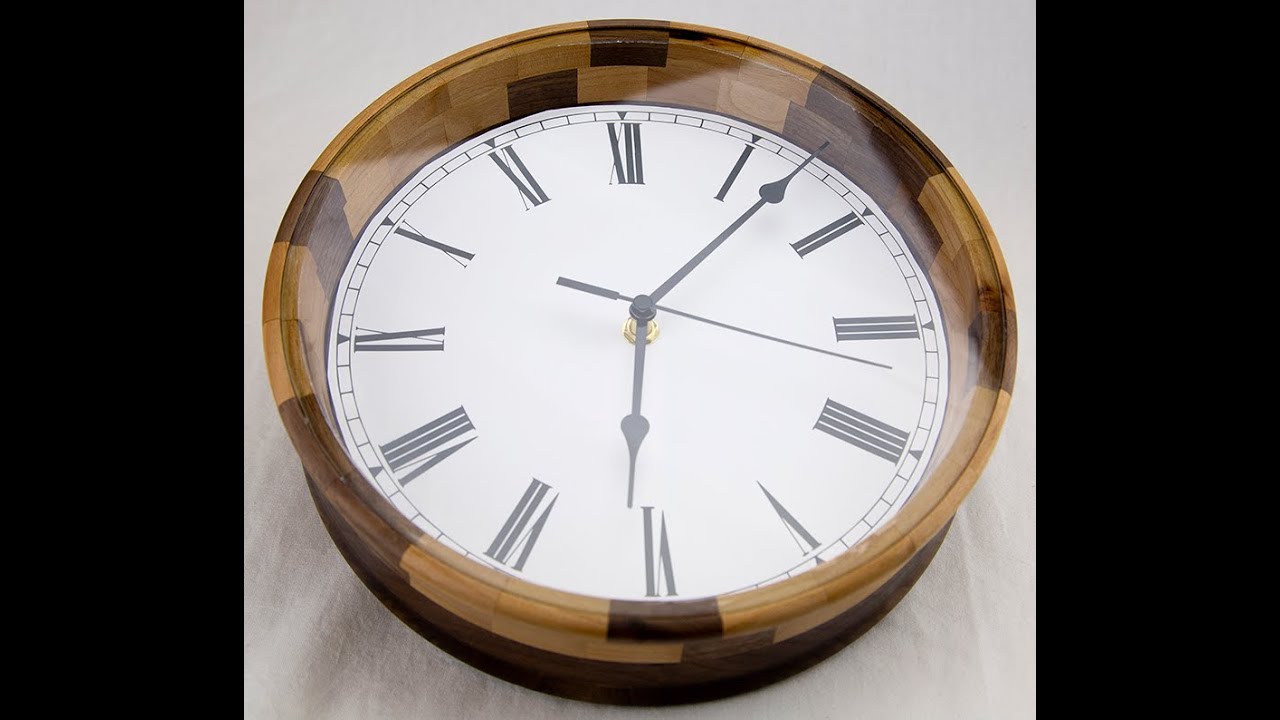 segmented clock - YouTube