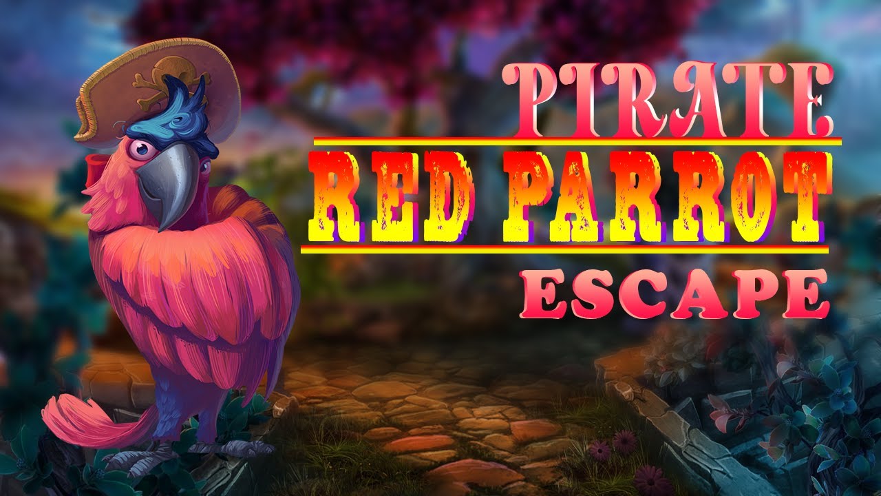 PG Pirate Red Parrot Escape Game Walkthrough - YouTube