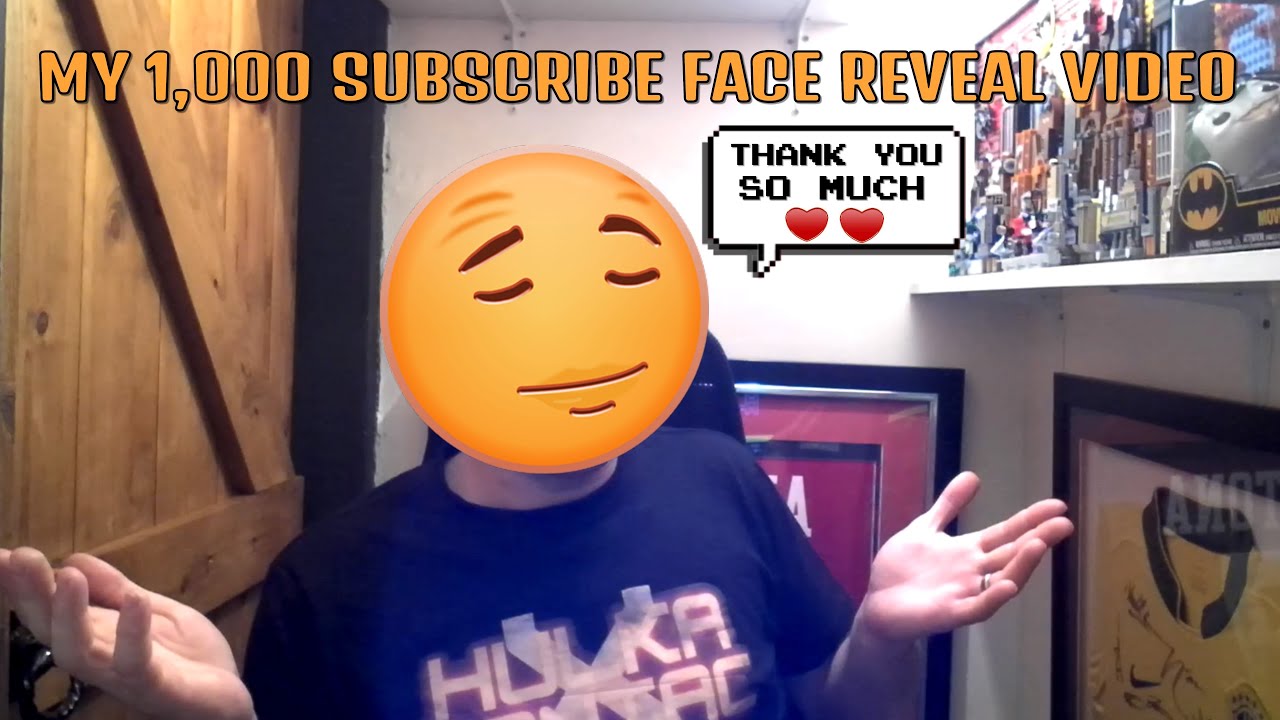 MY 1,000 SUBSCRIBE FACE REVEAL VIDEO - YouTube