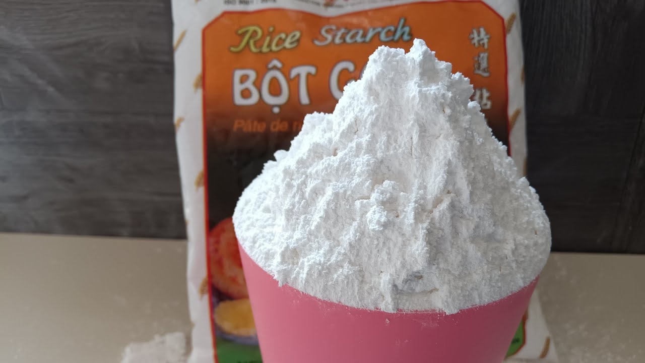 Trying Rice Starch for the First time 💝💝💝💝💝 - YouTube