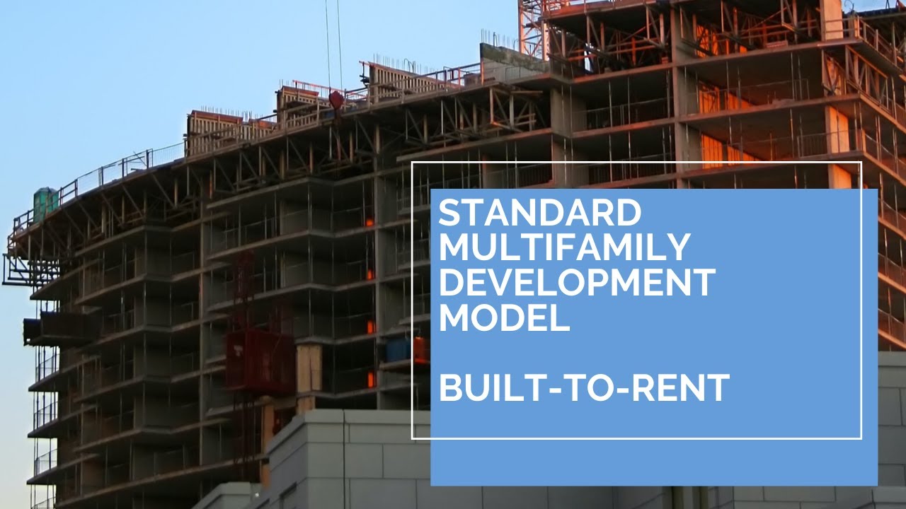 Short overview of a standard multifamily development model. - YouTube