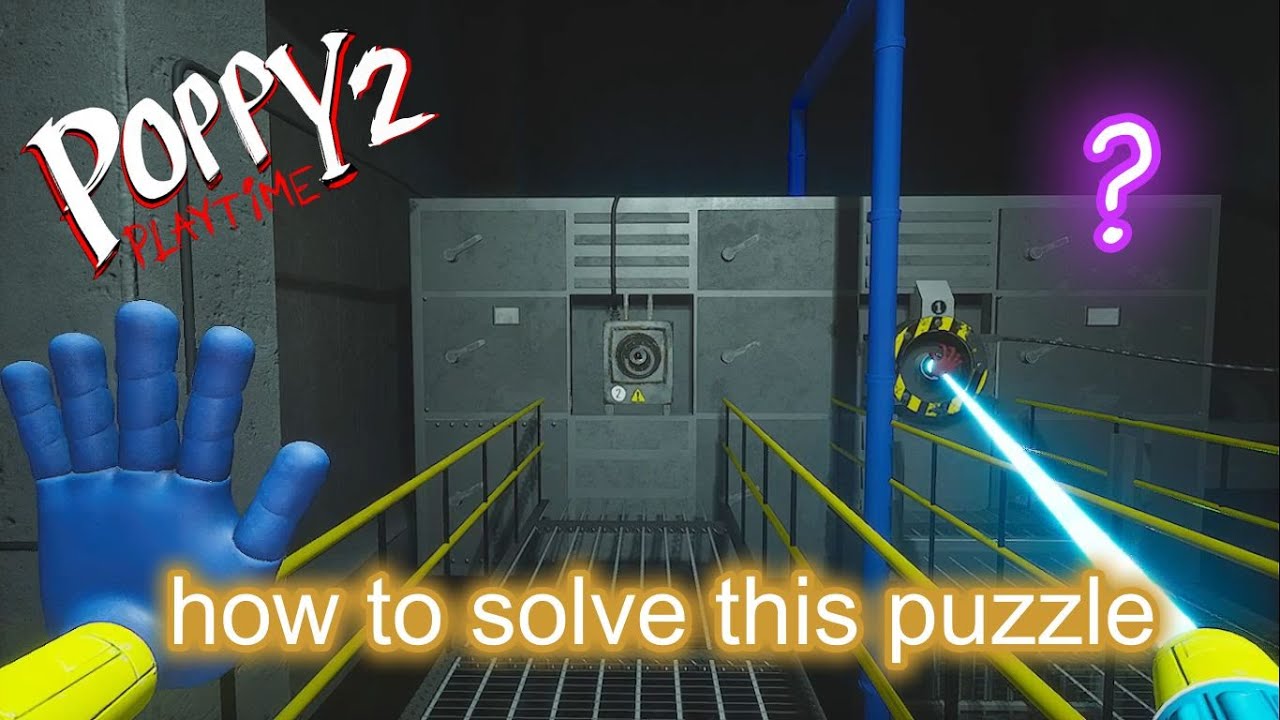 how to solve the puzzle in the "Power" room part 2 / poppy playtime ...
